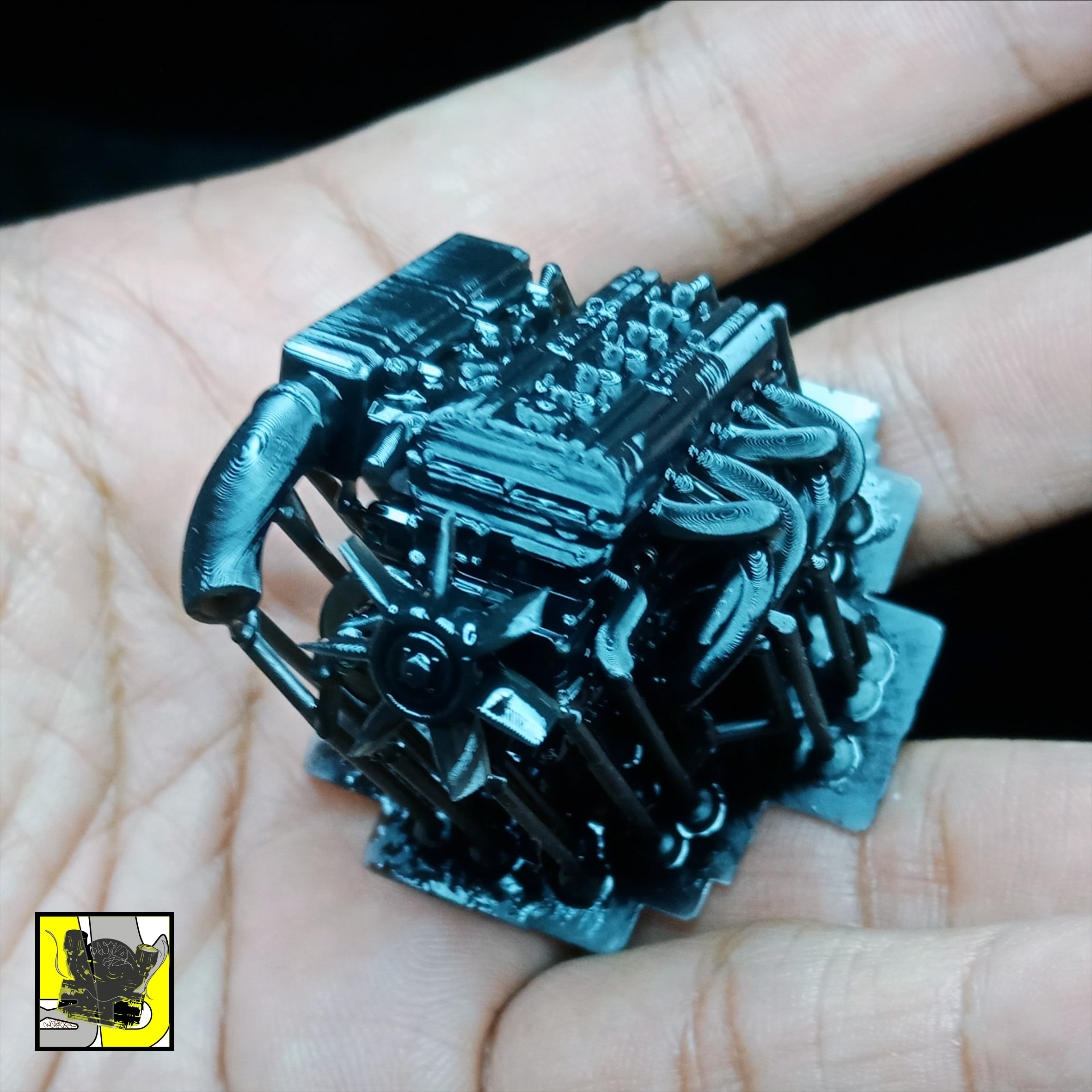 STL file 1/24 Engine Nissan Datsun Z LS20 Inline 6 🚗・3D printer model ...