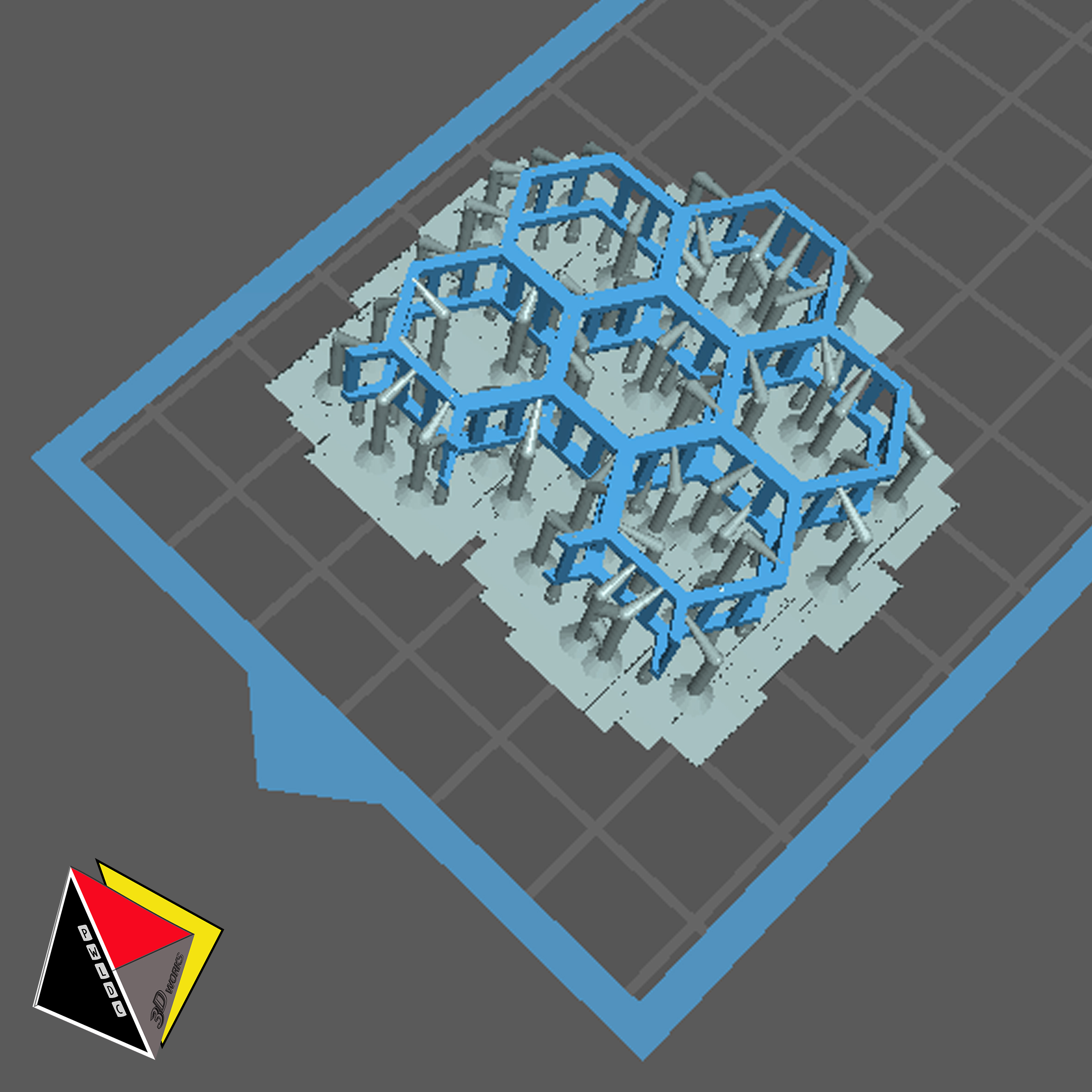 STL file 10" Rims Rack Bee Style Diorama's Garage 1/64 Scale・3D print ...