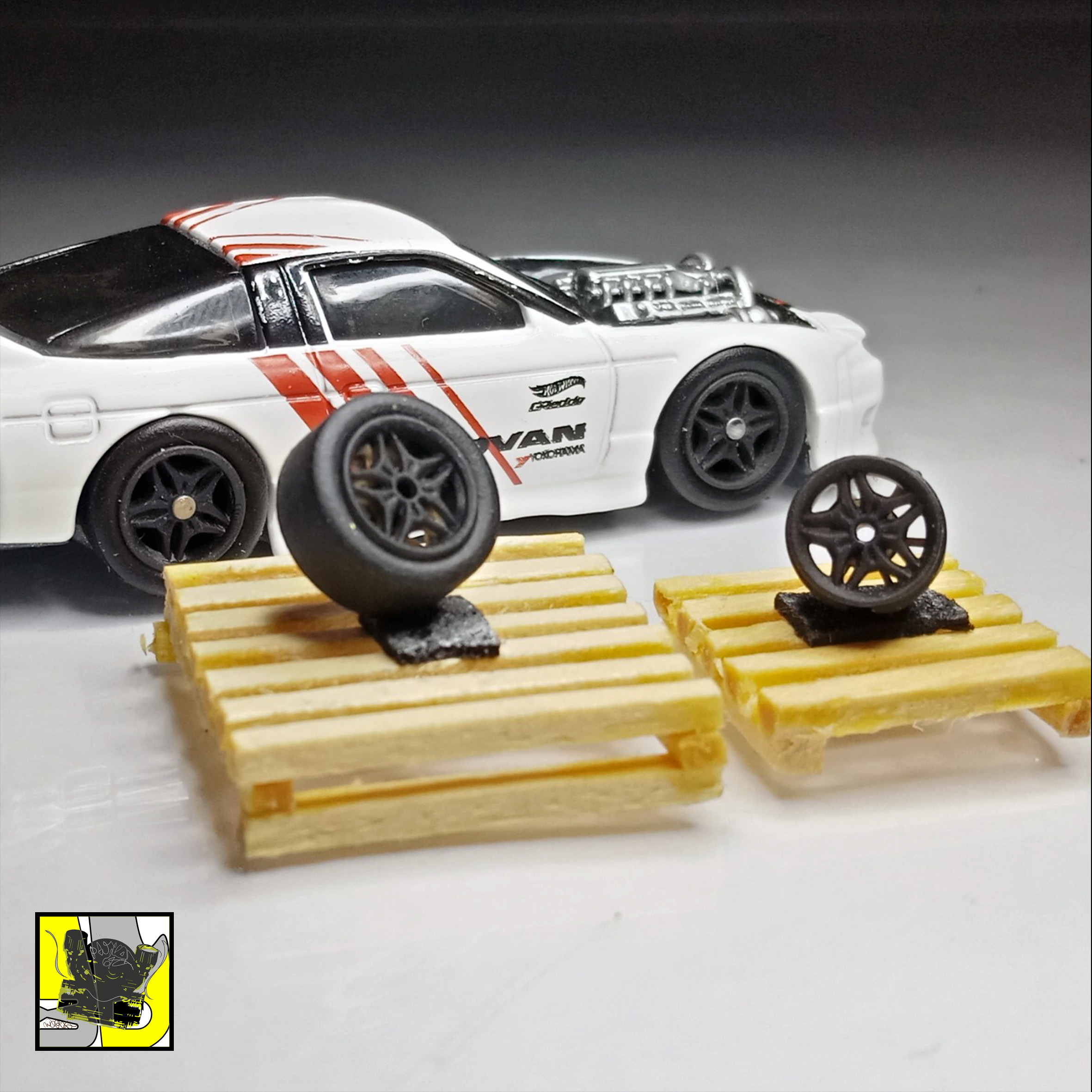 STL file 1/64 Scale Rims 05・3D printing design to download・Cults