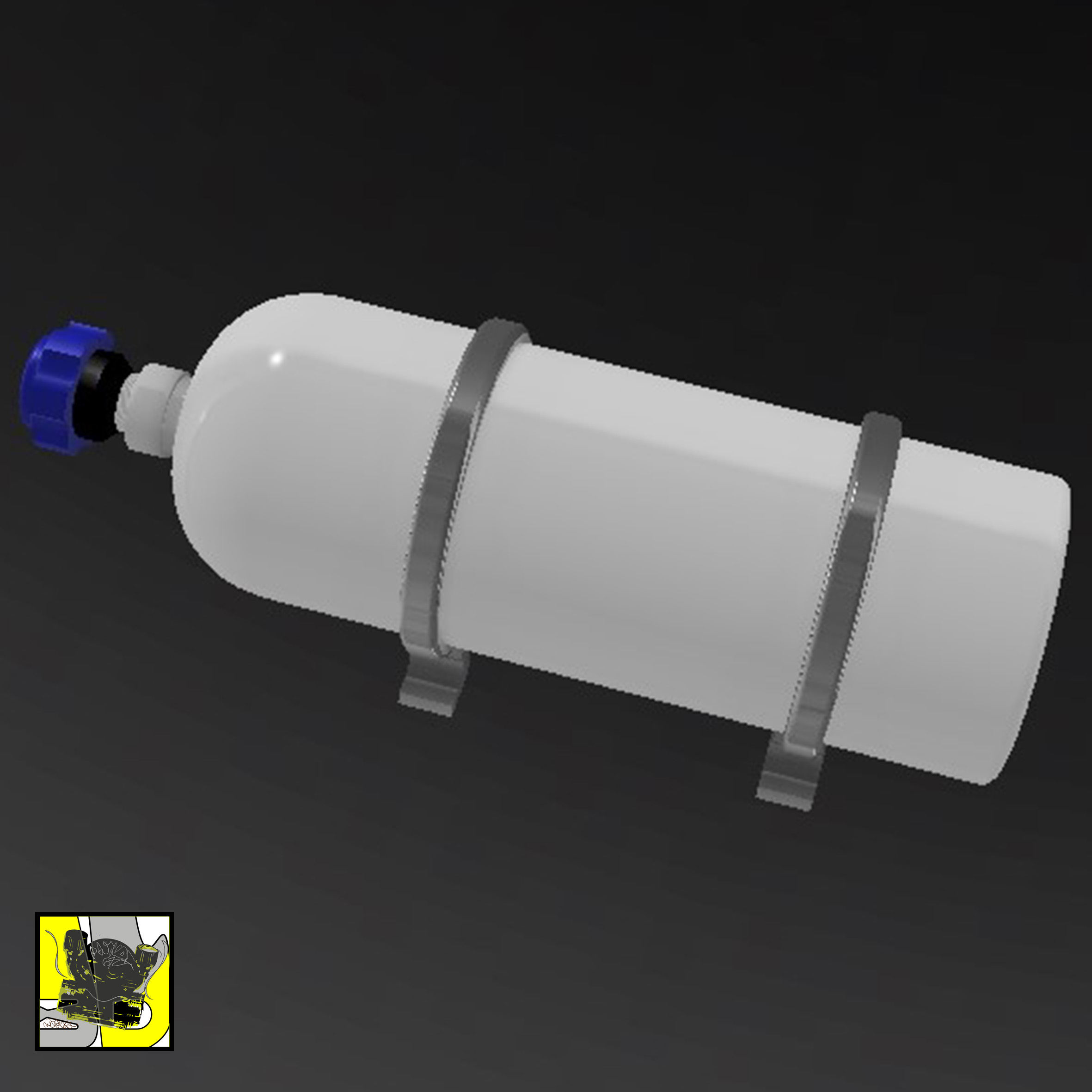 STL file Nitrous Tube Part Custom 1/64 Scale・3D printer design to ...