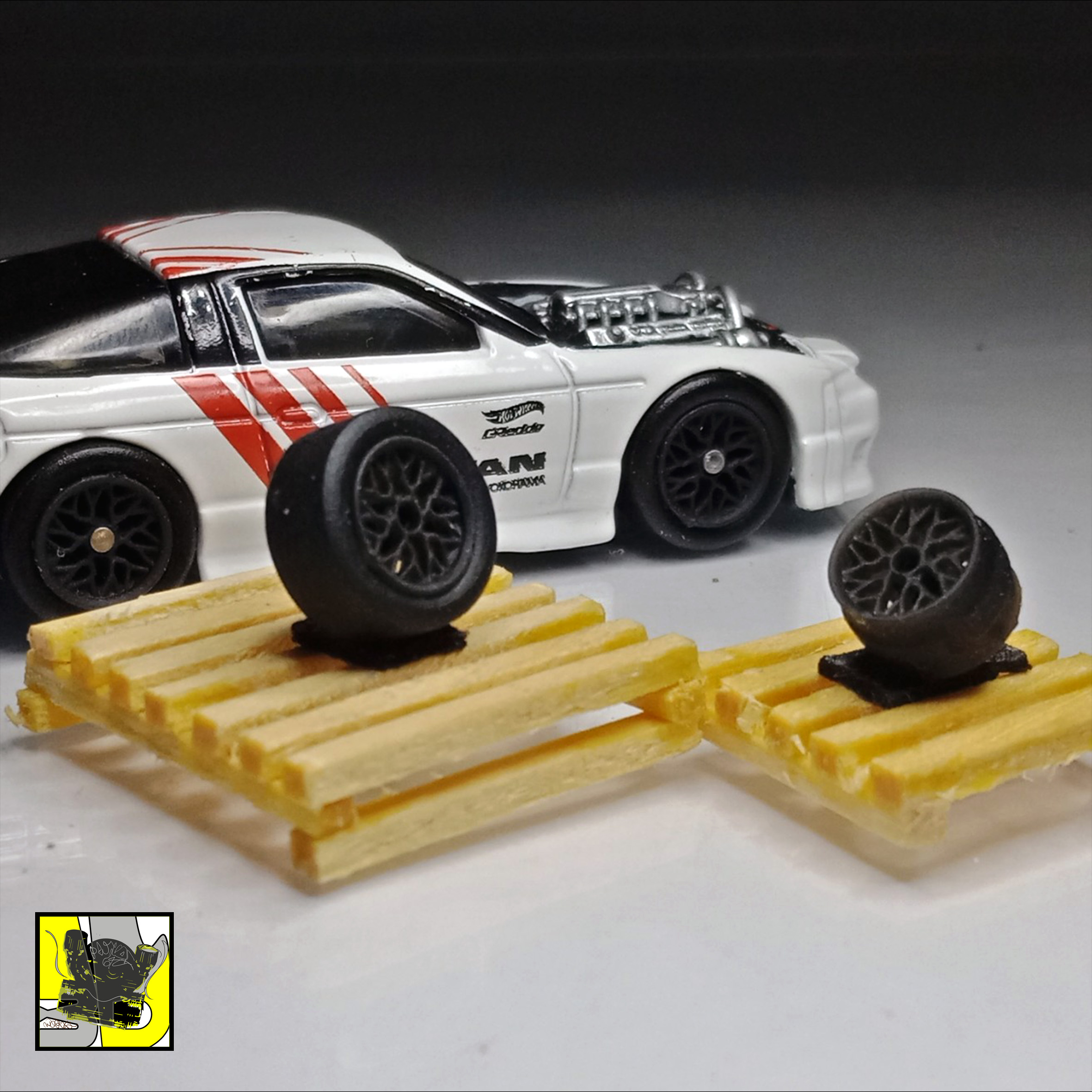 STL file 1/64 Scale Rims 04・3D printer design to download・Cults