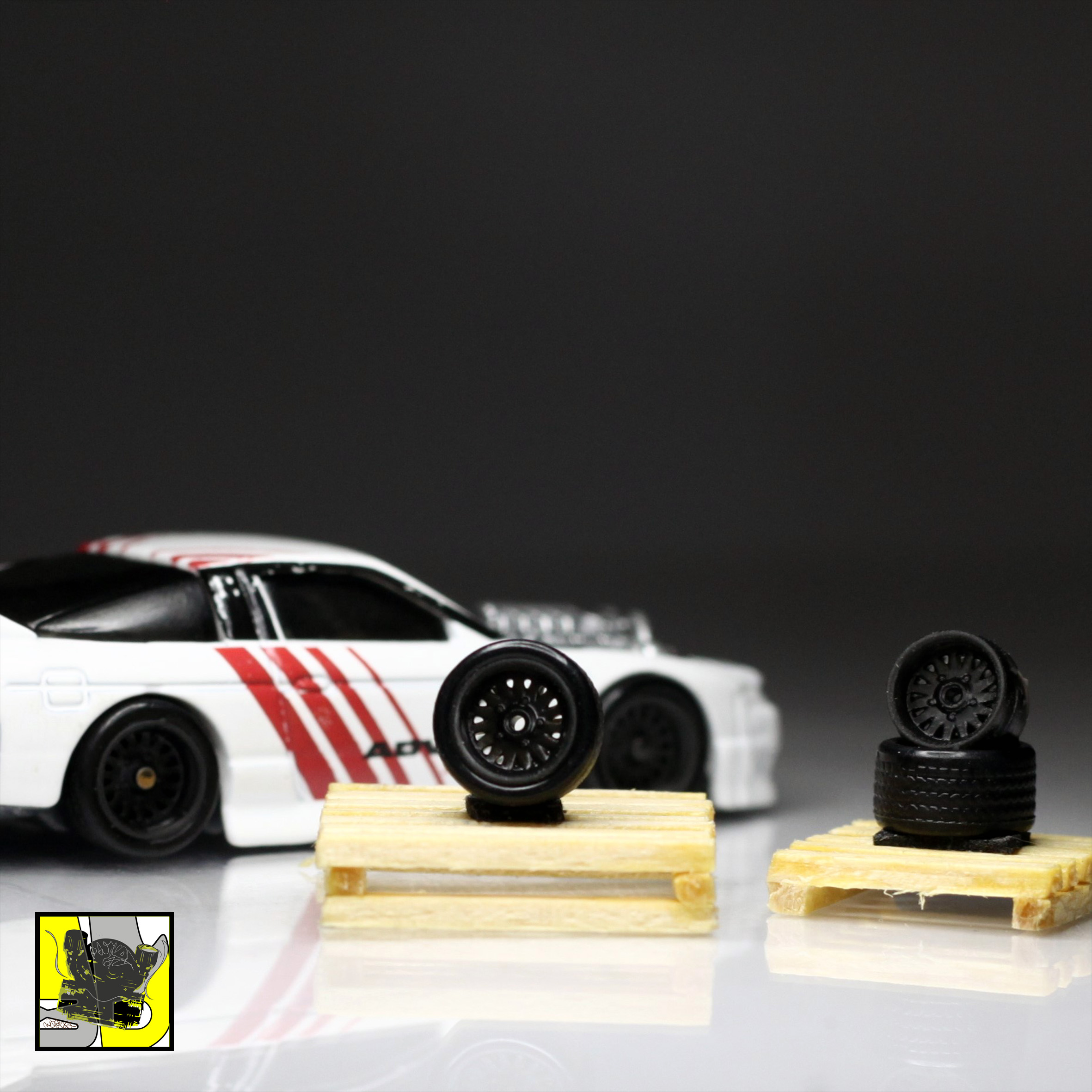 STL file 1/64 Scale Rims 13・3D printer design to download・Cults