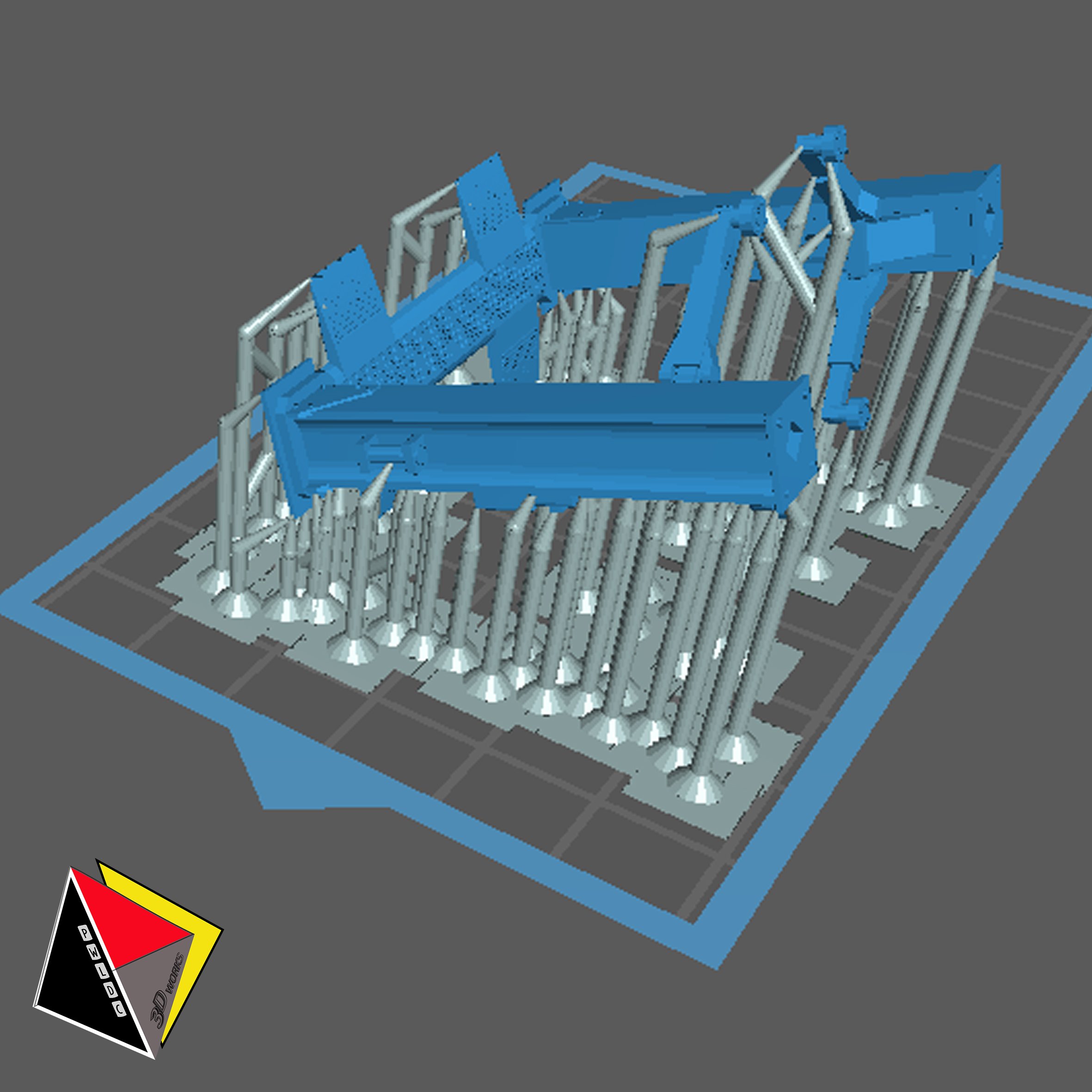 STL file Car Lift V2 Diorama's Part 164 Scale・3D printable model to ...