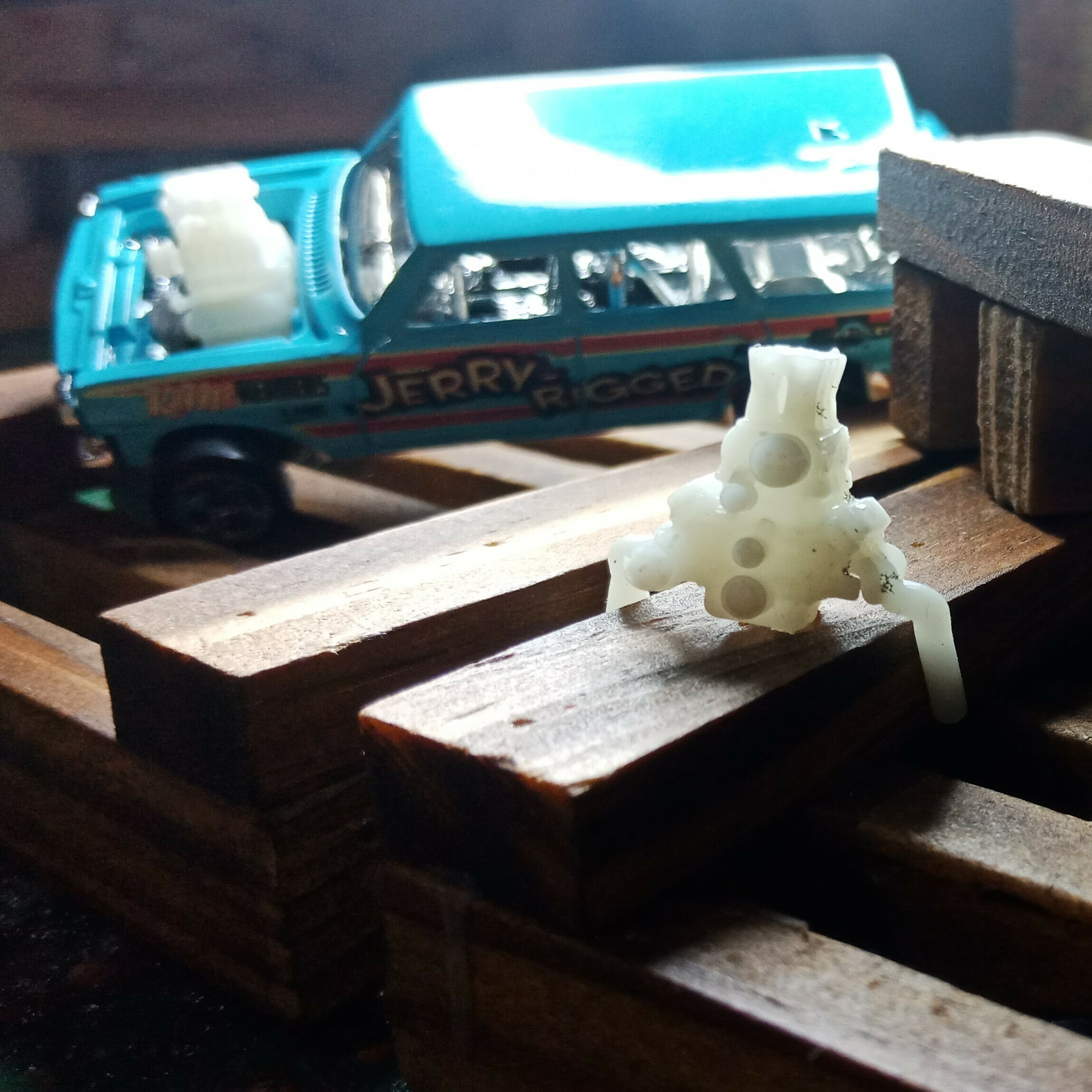 STL file Gasser chevy wagon engine diecast 164 Scale 🚗・3D printable ...