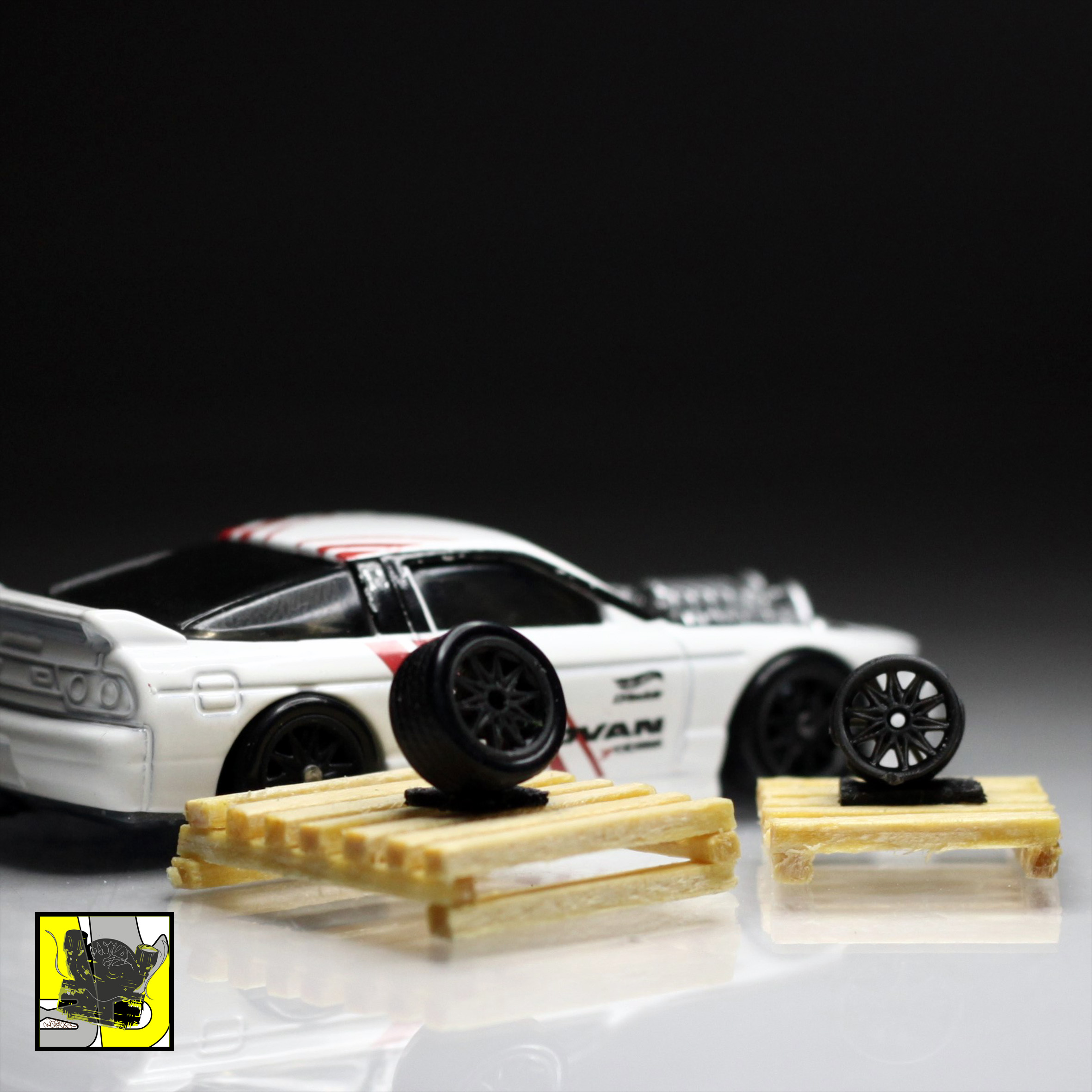 STL file 1/64 Scale Rims 08・Design to download and 3D print・Cults