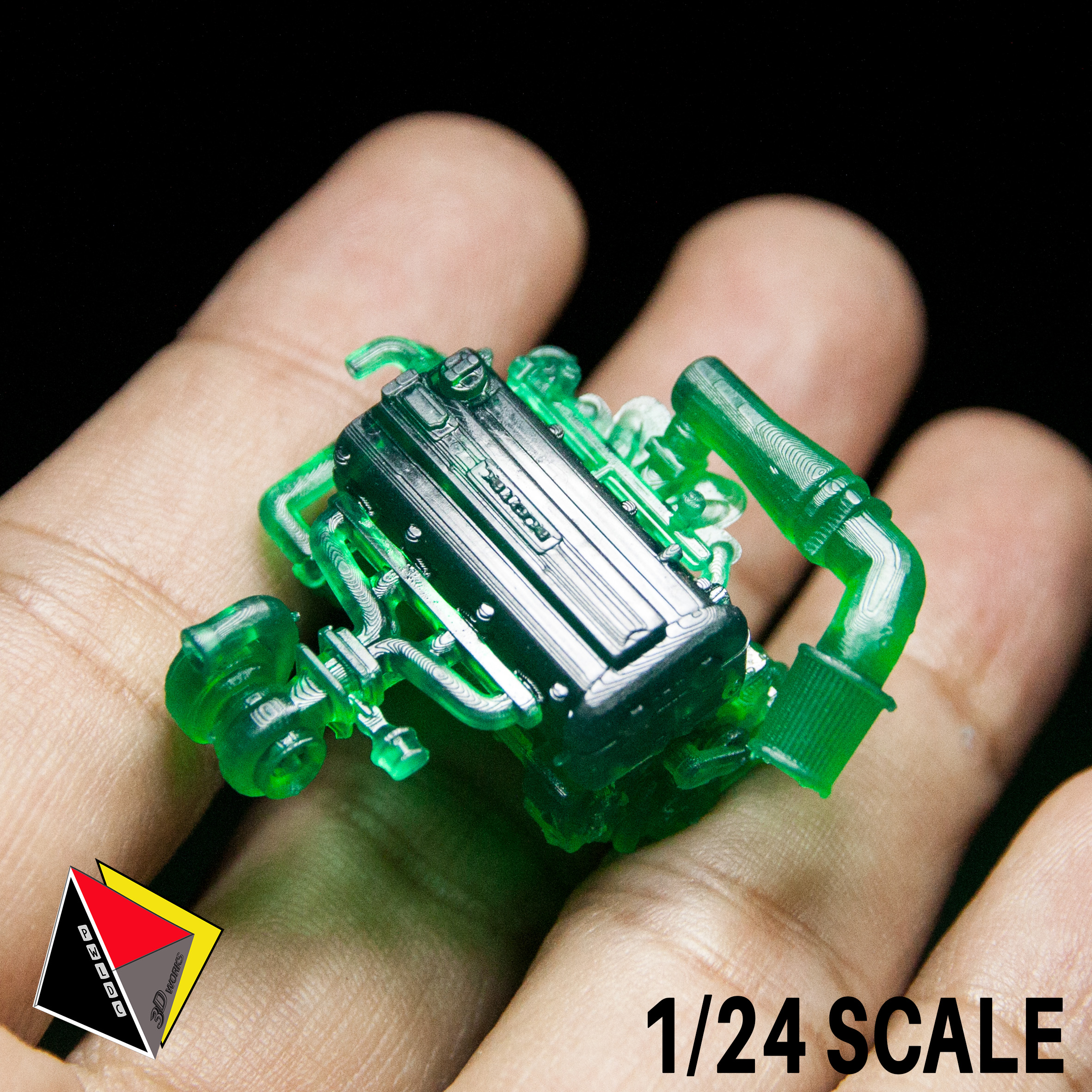 STL file 1/24 Scale Z22SE Engine Vauxhall Opel Turbo Engine 🚗・3D ...
