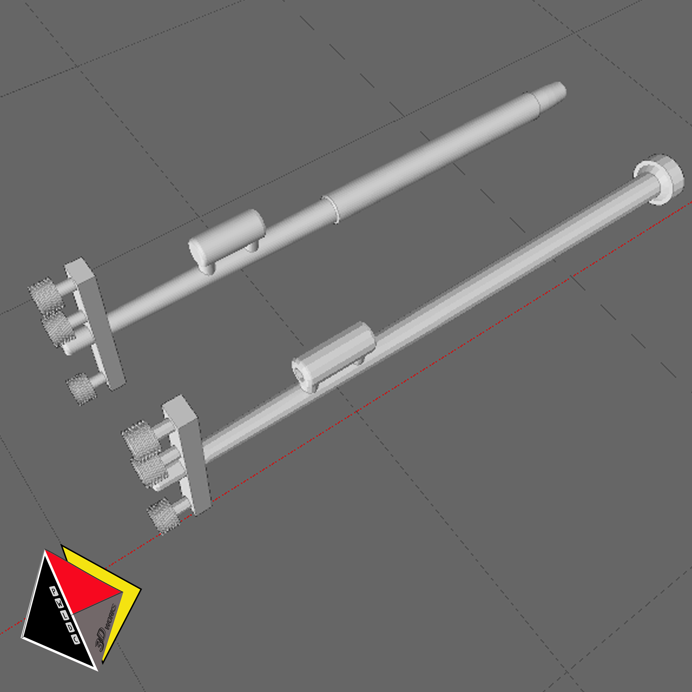 STL file Power Pole Street Diorama's 1/64 Scale・Design to download and ...