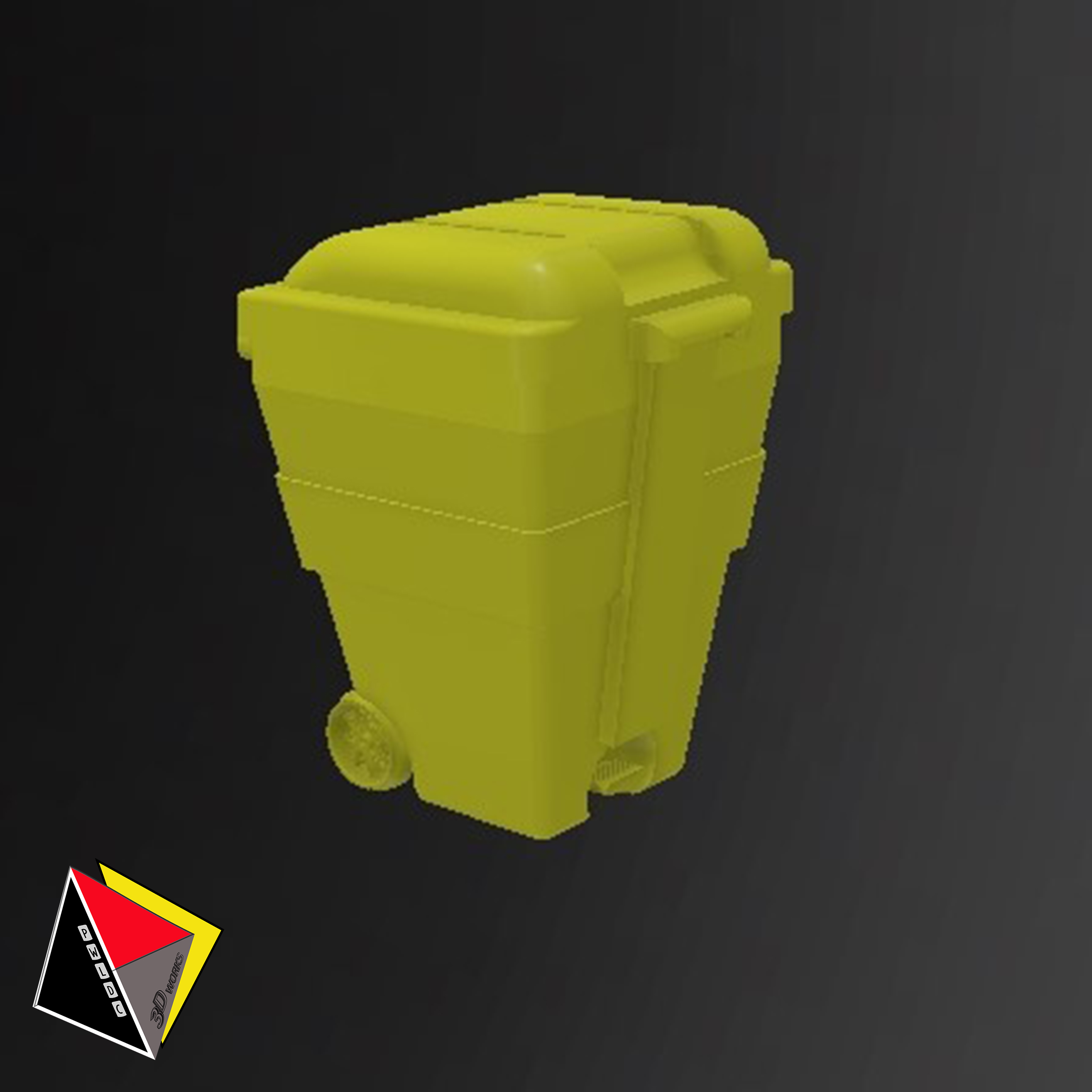 STL file Trash Bin/Dump Diorama's Part 164 Scale・3D printing model to ...