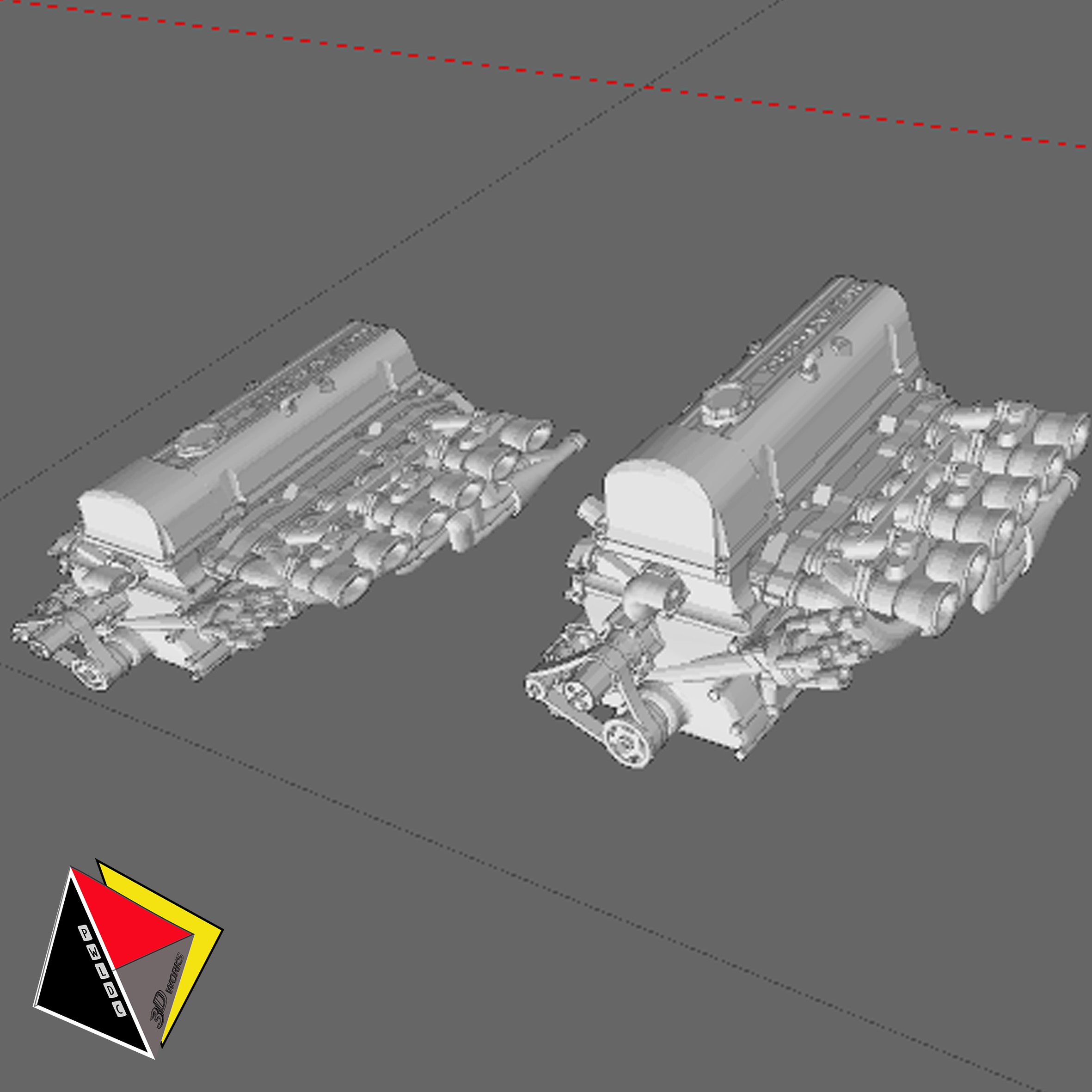 Archivo STL gratis Motor Hot Wheels Datsun Nissan 240Z 🥵・Modelo para ...