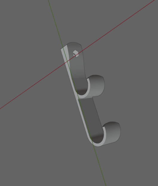 Free 3D file Hook hanger with hole (M6 screw)・3D printing design to ...