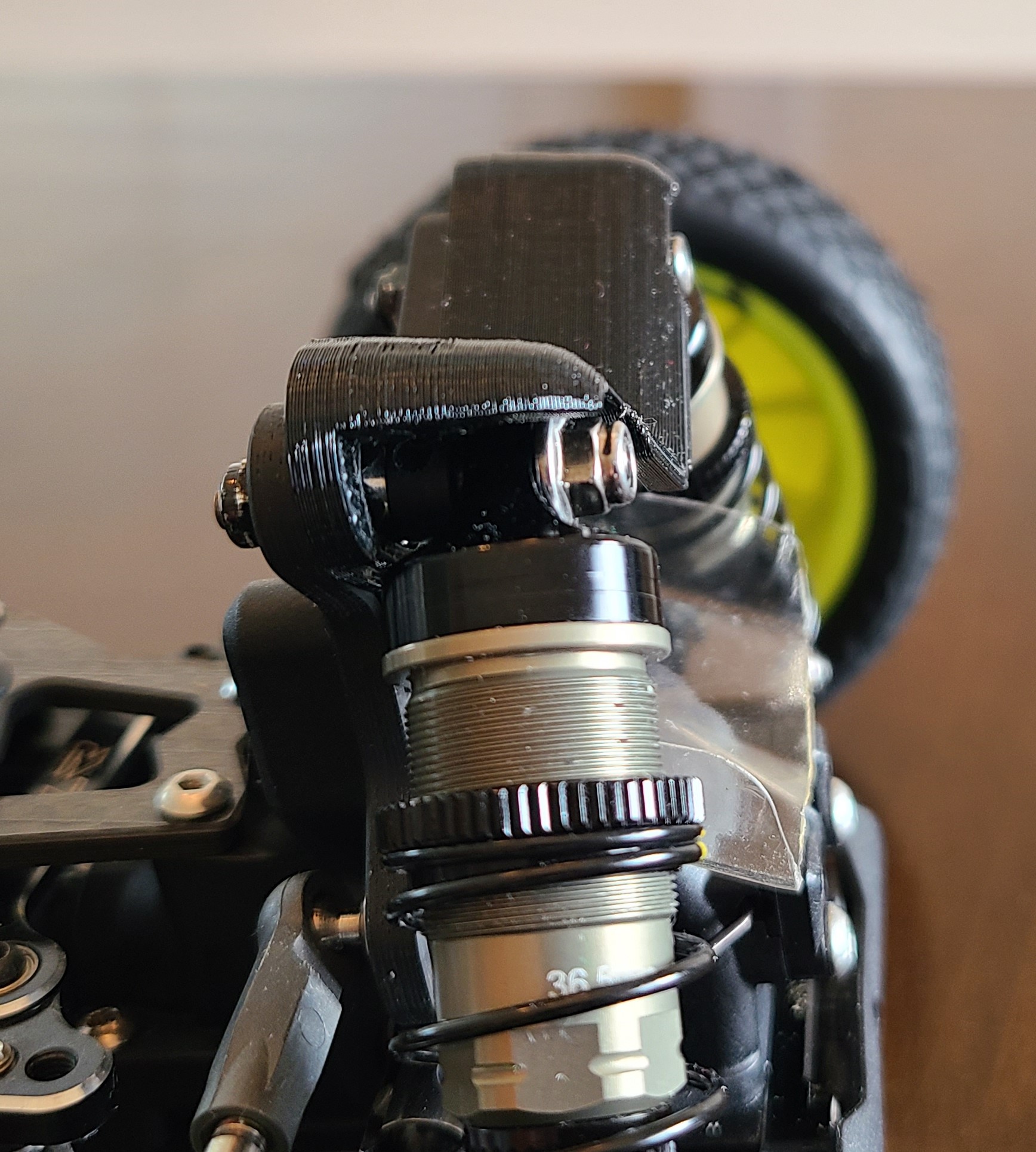 STL file TLR 22X-4 Front Shock Tower Rollover Protection one part ...