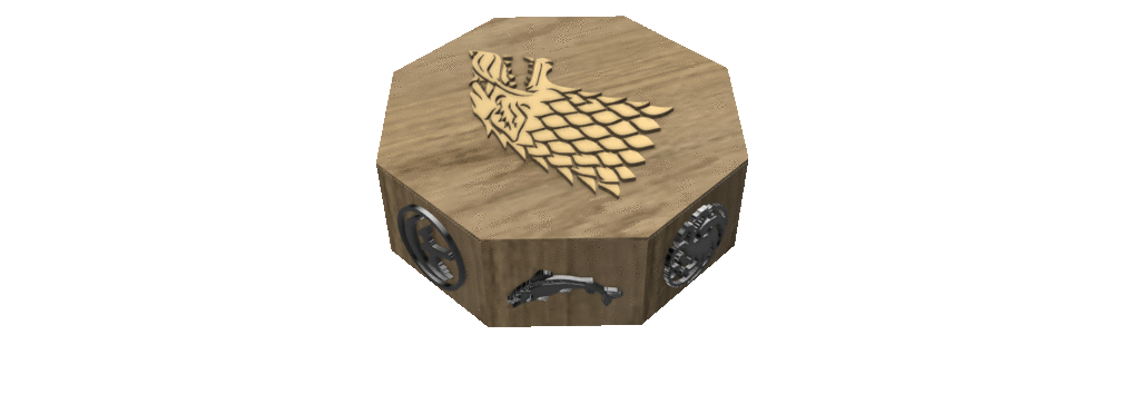 STL file Game of Thrones GOT Box・3D printing idea to download・Cults