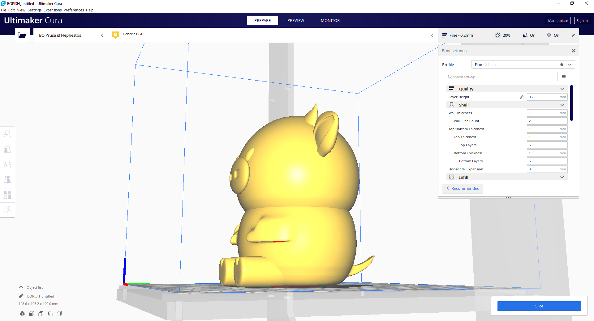 Fichier STL Vache mignonne, fichiers blender et stl 🏠・Plan à imprimer ...