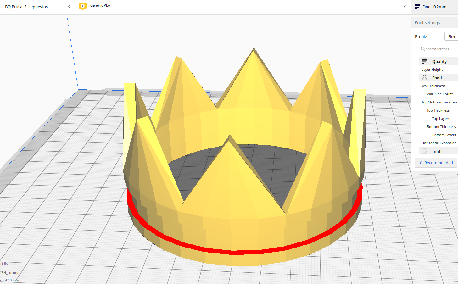 Free 3D file Crown・Design to download and 3D print・Cults