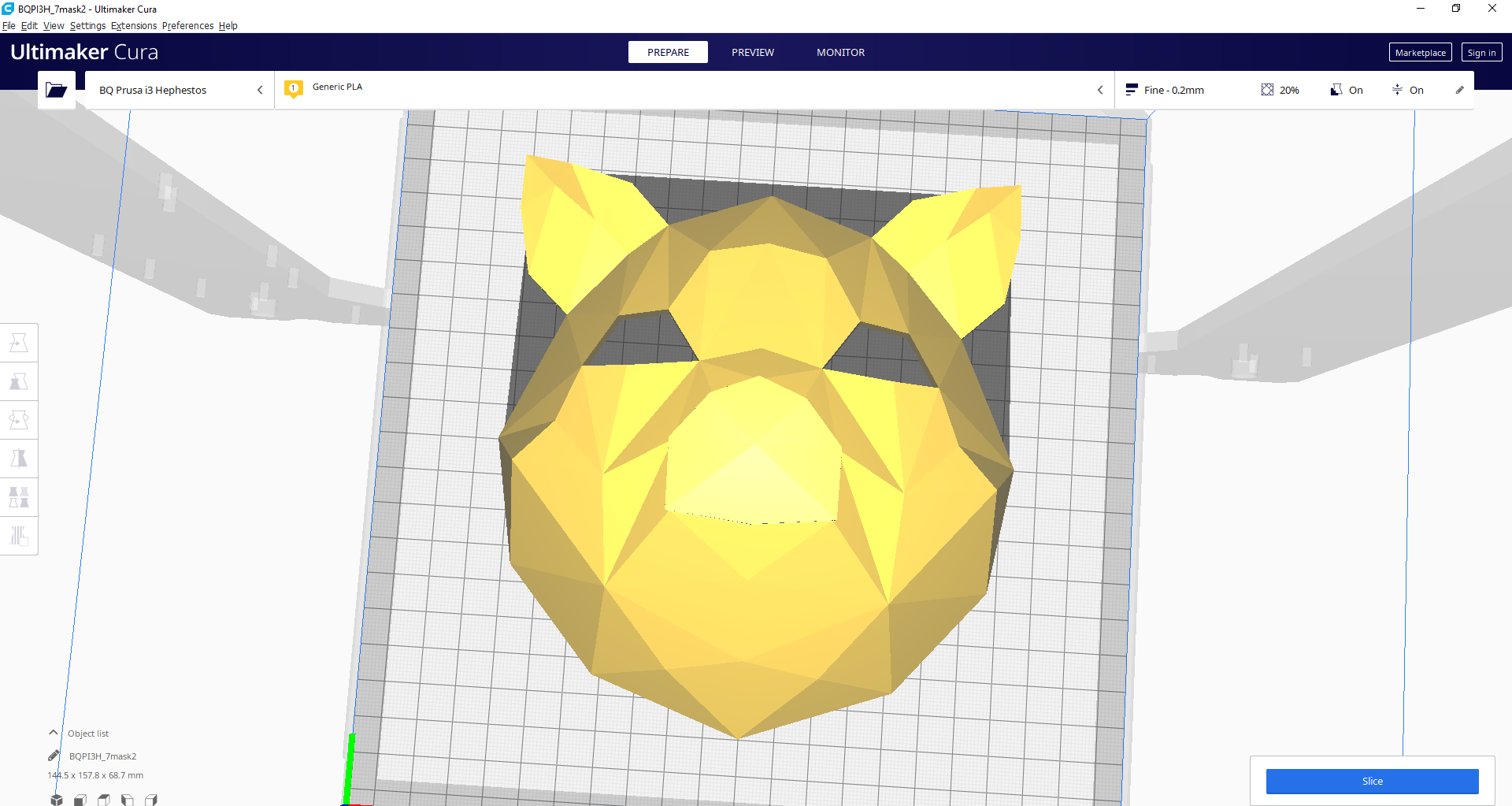 3D file Pig mask 🐖・3D printer design to download・Cults