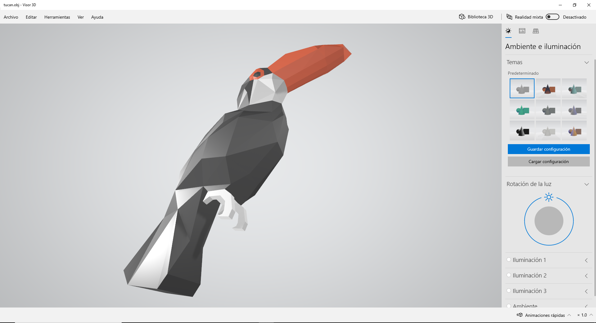 Archivo 3D Tucan low poly - Toucan・Design para impresora 3D para ...
