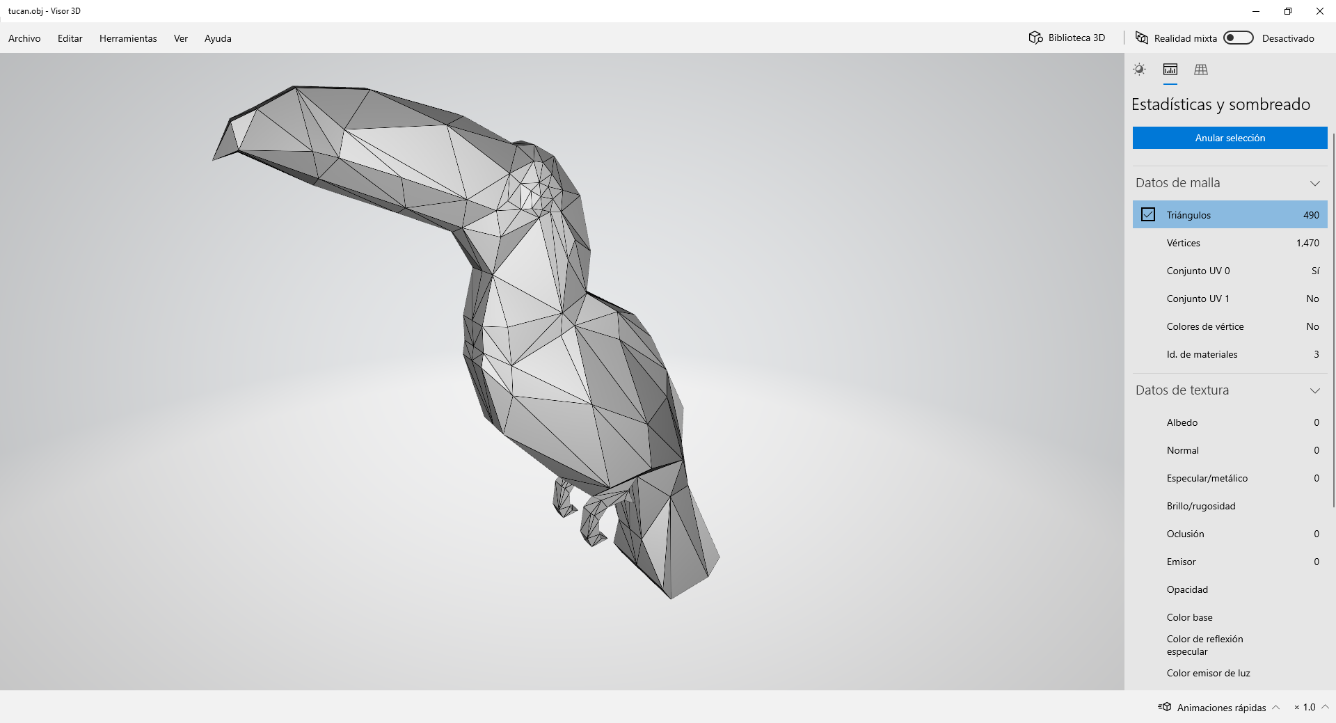 3D file Tucan low poly - Toucan・3D printer design to download・Cults