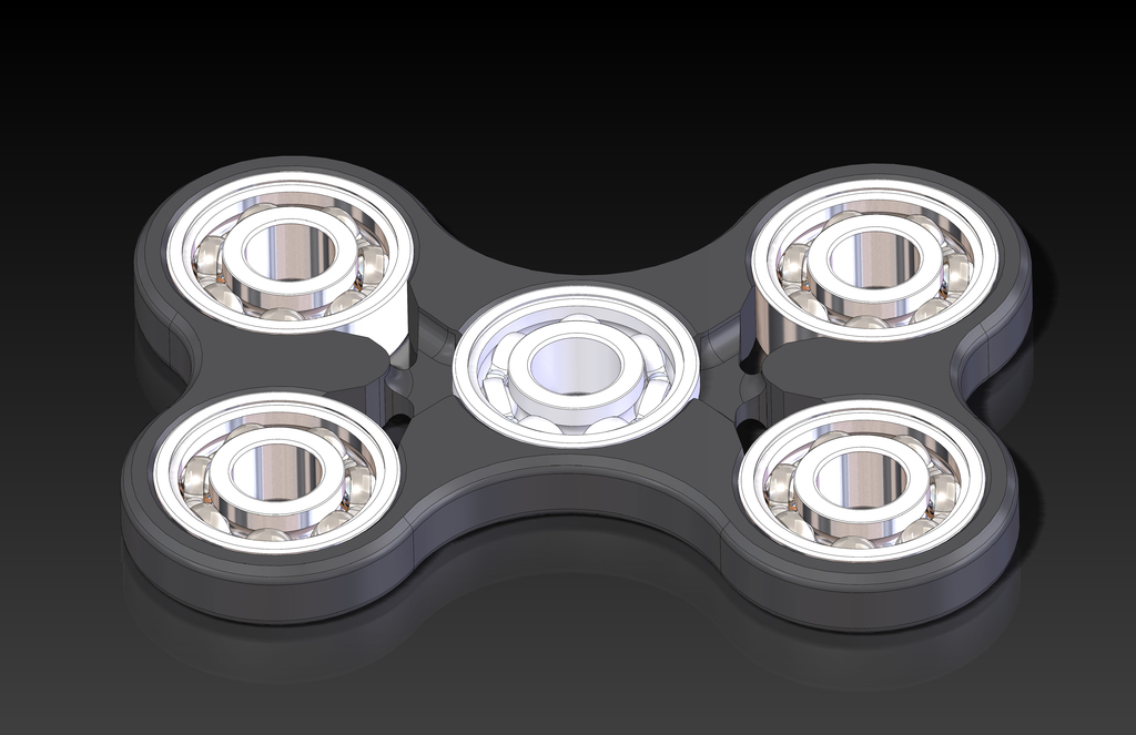 Free 3D file Fidget Spinner-X2・3D printable model to download・Cults