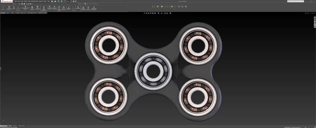 Free 3D file Fidget Spinner-X2・3D printable model to download・Cults
