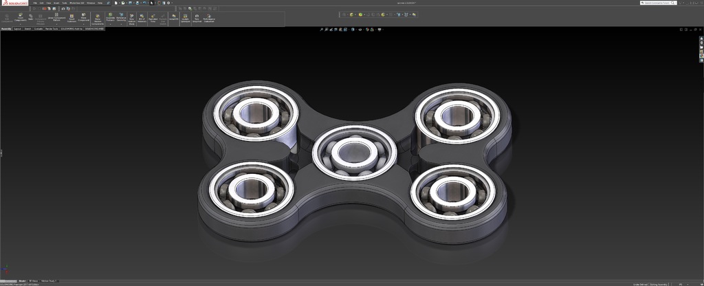 Free 3D file Fidget Spinner-X2・3D printable model to download・Cults