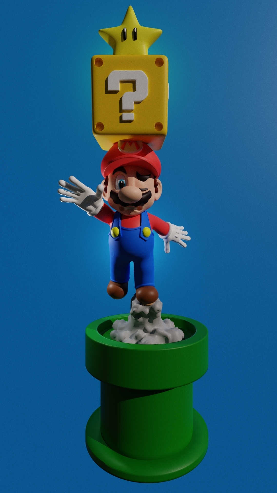 STL file Super Mario 🎲・3D printer model to download・Cults