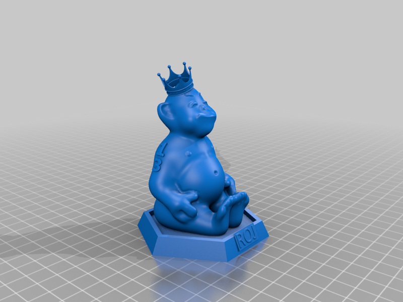 Free 3D file ROJ Royal Order of the Jesters Billiken・Template to ...