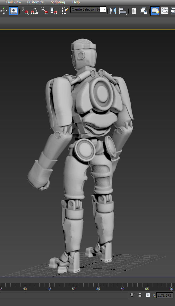 Archivo STL Real Steel (Atom)・Plan para descargar y imprimir en 3D・Cults