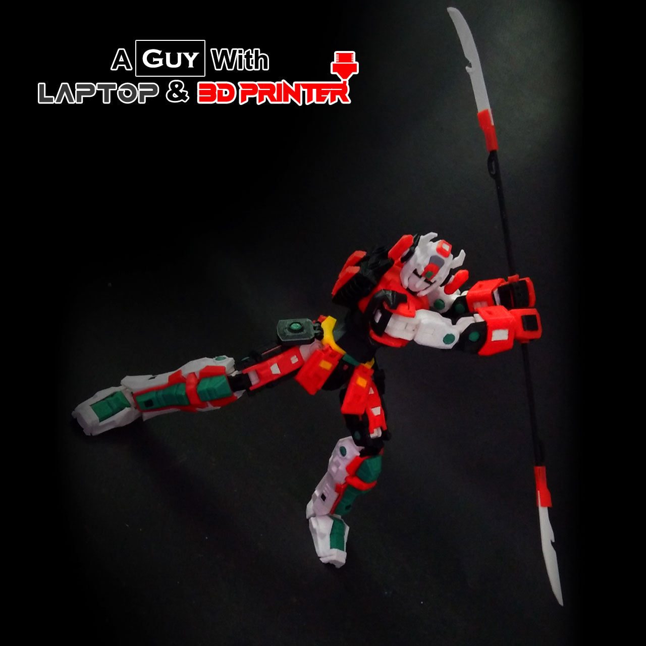 STL file DYNAMOS - Articulated Action Figure - (Based on Daimos)・3D ...