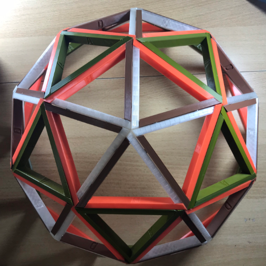 STL file Domo Toy, dome, geodesic dome, geodesic dome・Model to download ...