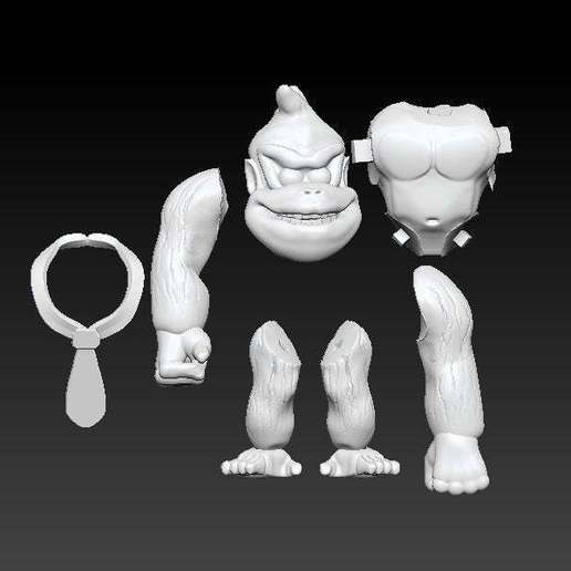 Download free STL file Donkey Kong • Design to 3D print ・ Cults