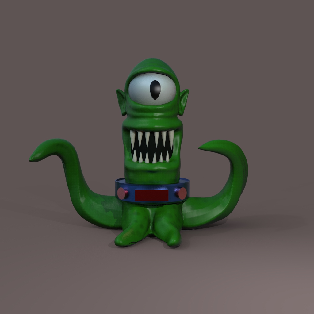 STL file Kang and Kodos・3D printer design to download・Cults
