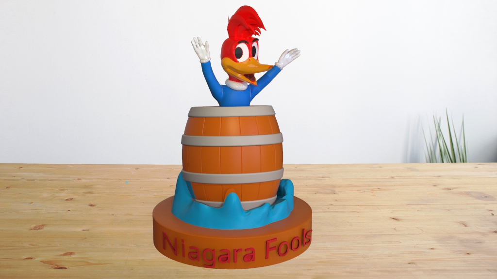 STL file Woody Niagara Fools・3D print model to download・Cults