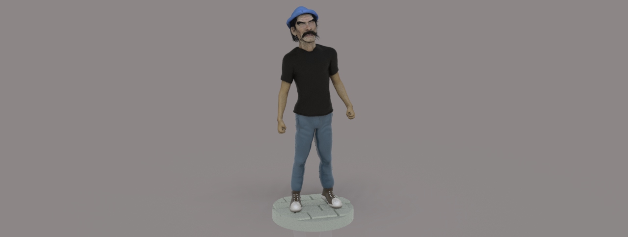 Free STL file Seu Madruga 🎨・3D printing design to download・Cults
