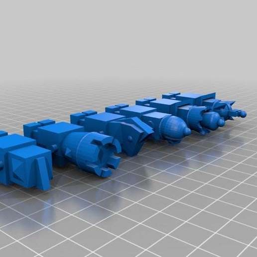 Download free OBJ file Bot Chess • 3D printing design ・ Cults