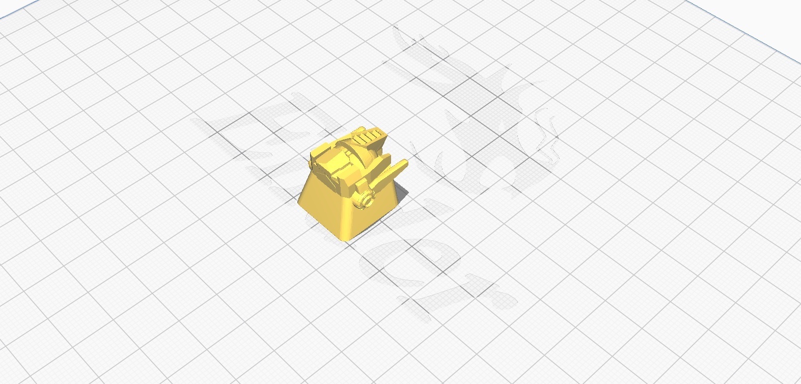 STL file keyboard key・3D printable model to download・Cults