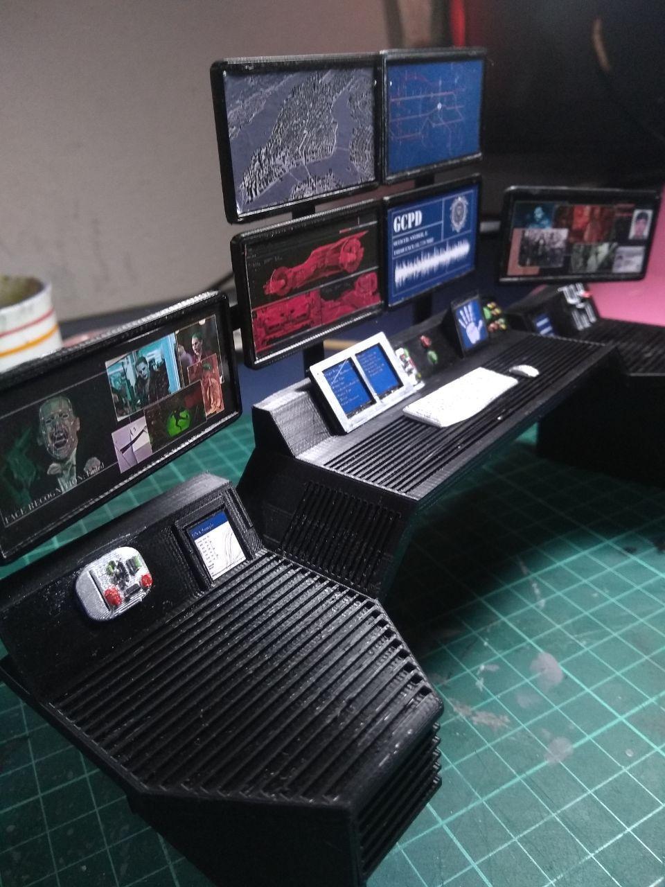 Archivo STL BvS Batcomputer 🦸‍♂️・Diseño imprimible en 3D para descargar ...