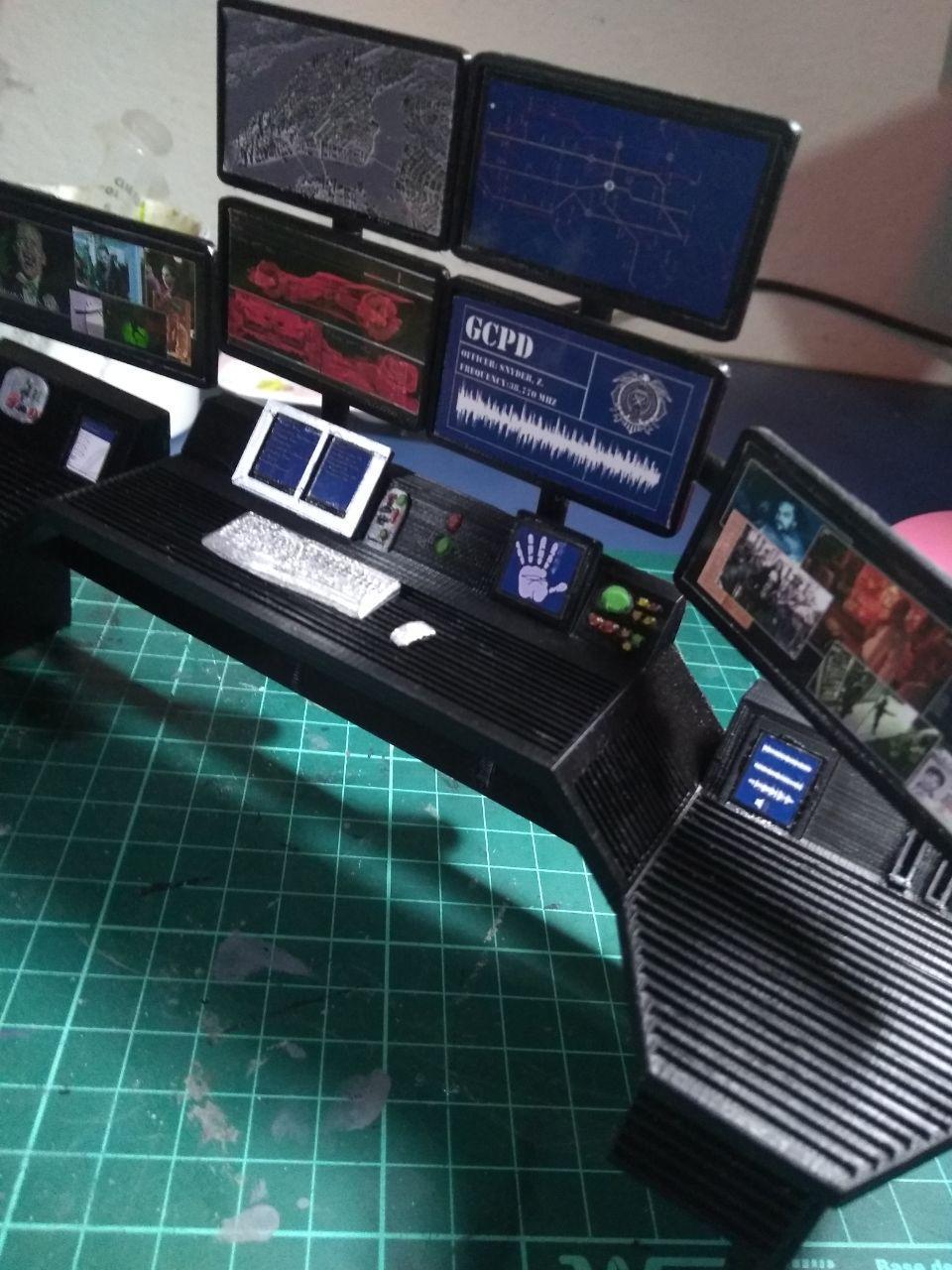 Archivo STL BvS Batcomputer 🦸‍♂️・Diseño imprimible en 3D para descargar ...