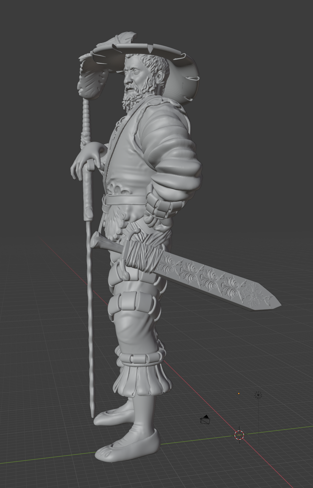 STL file Landsknecht german mercenaries・3D printable design to download ...