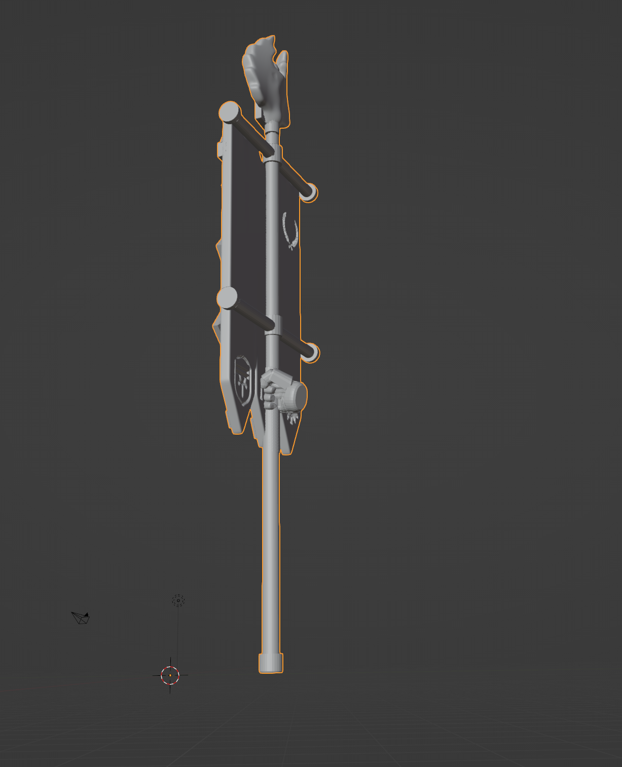 STL file Sons of Horus XVI Legion Banner・Model to download and 3D print ...