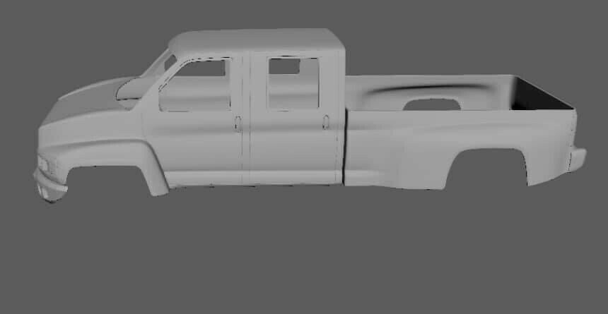 STL file 2009 GMC Topkick RC body 🎠・3D printable model to download・Cults