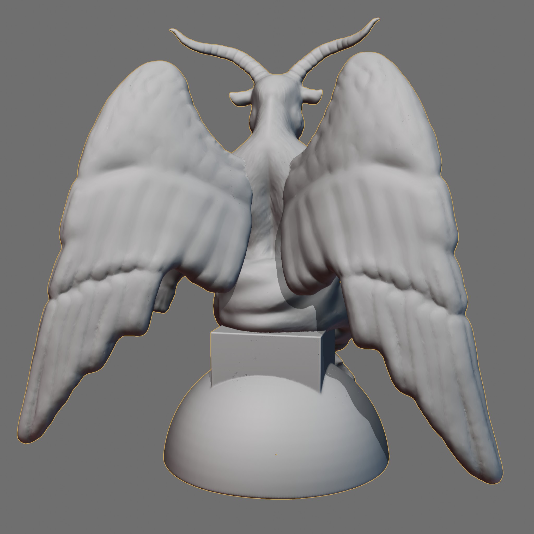 STL file Baphomet・3D print design to download・Cults