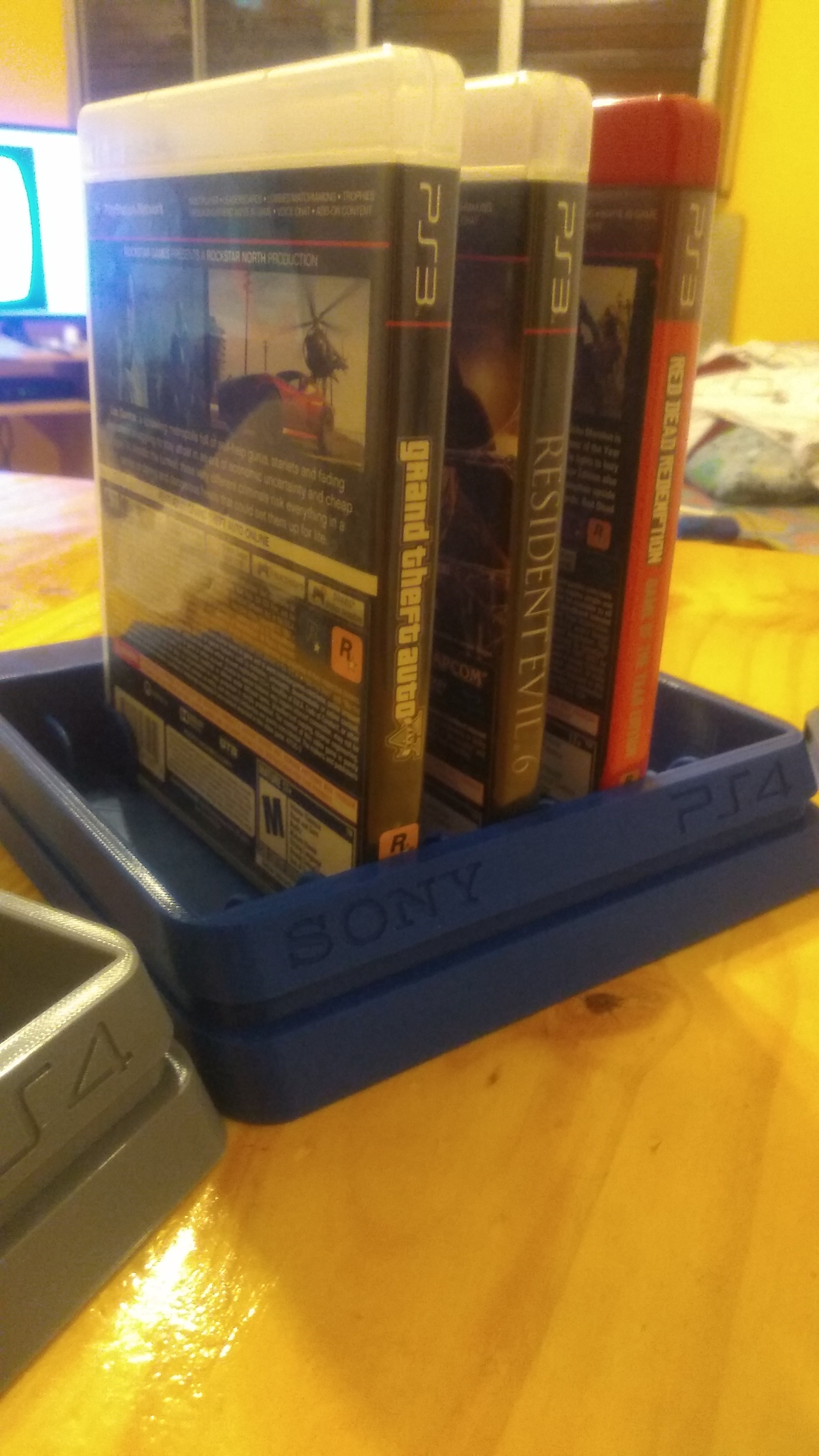 STL file PS4 Game Base・3D print design to download・Cults