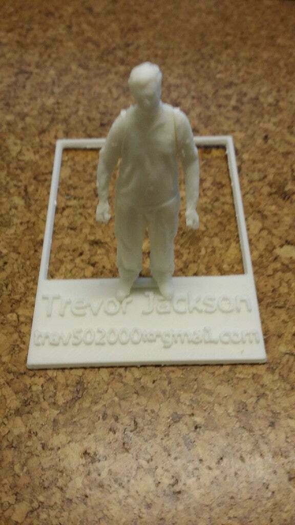 Free STL file Trevs Business Card Prototype・Object to download and to ...