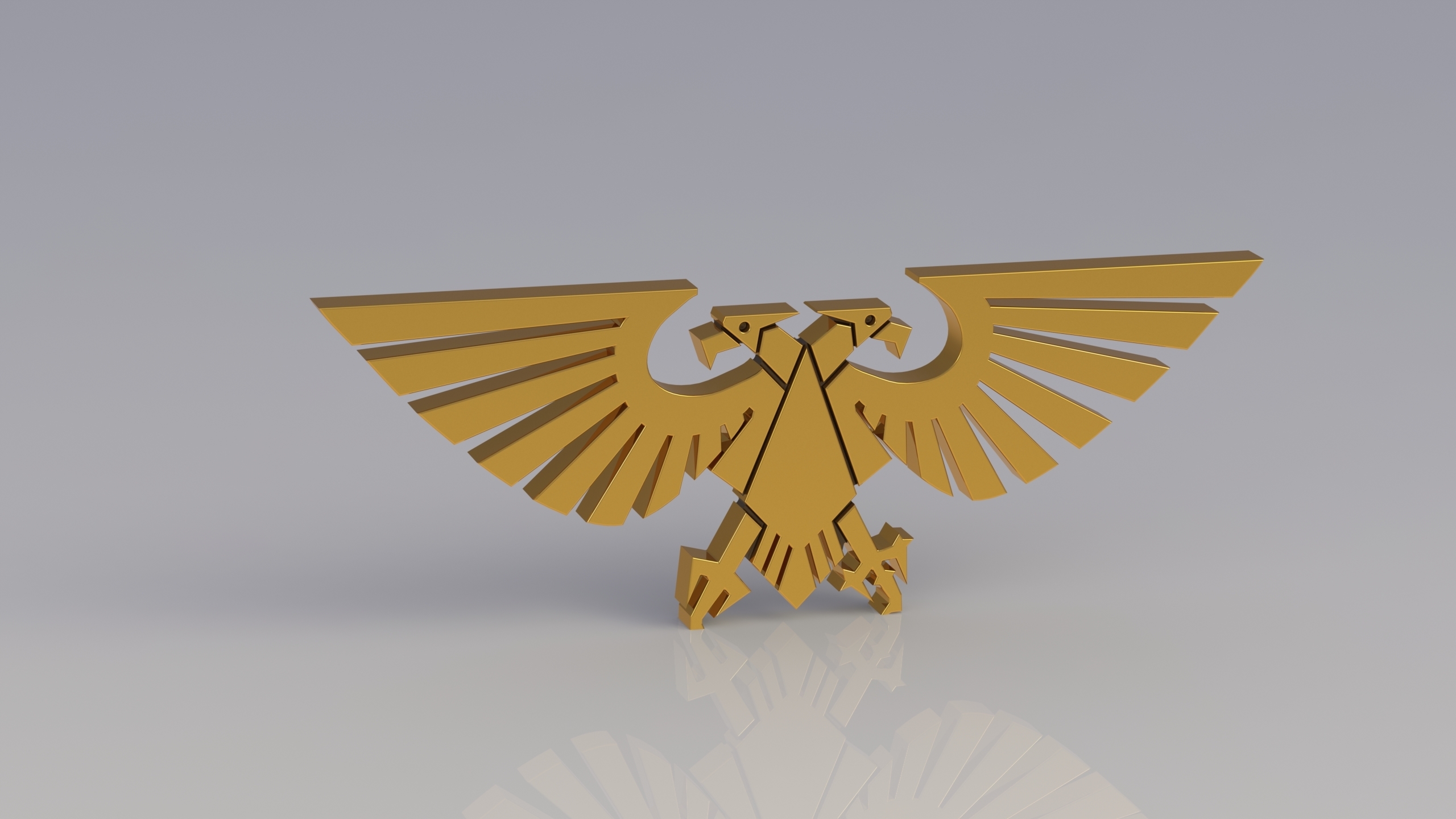 Free STL File The Imperial Aquila Warhammer 40k Design To Download