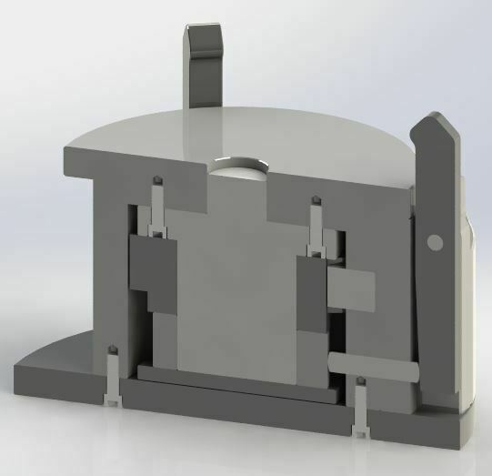 3D file Fixture - 173_External Equalizing Claps with Floating Clamp 🗜️ ...