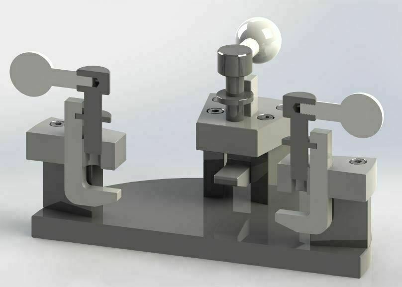3D file Fixture - 410 Underneath Clamps・3D printer model to download・Cults