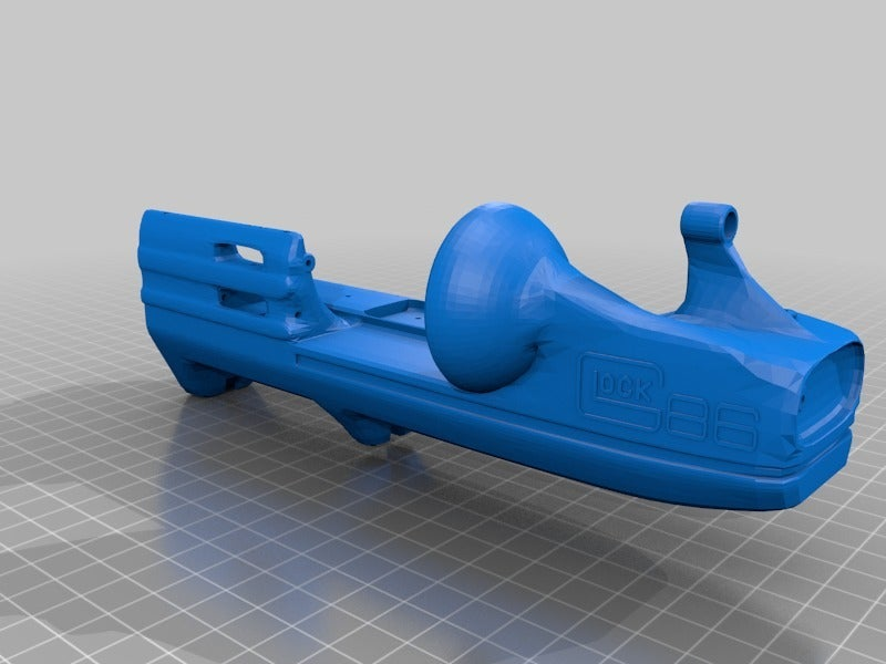 Download free STL file Fallout Glock 86 Plasma Pistol by 3nikhey made ...