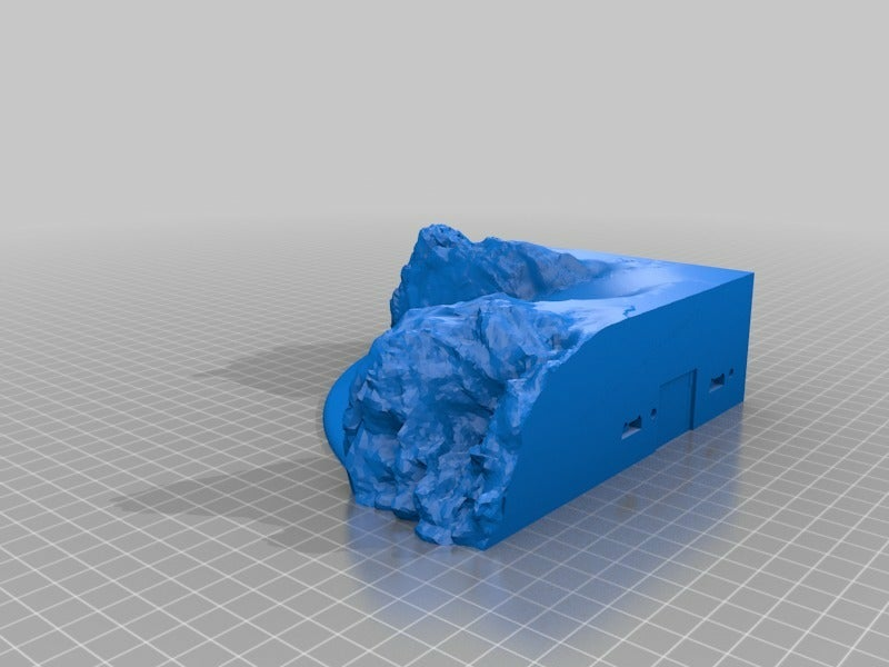 Free STL file Modular gaming hills - Corner path REMIX・3D printer model ...