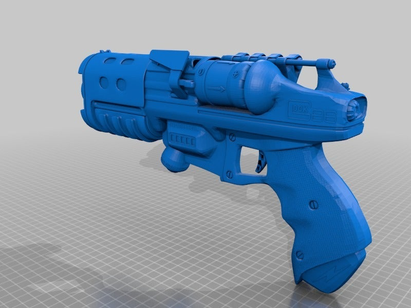 Download free STL file Fallout Glock 86 Plasma Pistol by 3nikhey made ...