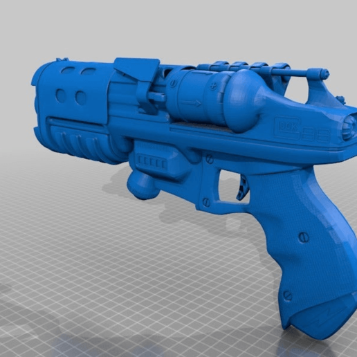 Download free 3D print files Fallout Glock 86 Plasma Pistol by 3nikhey ...